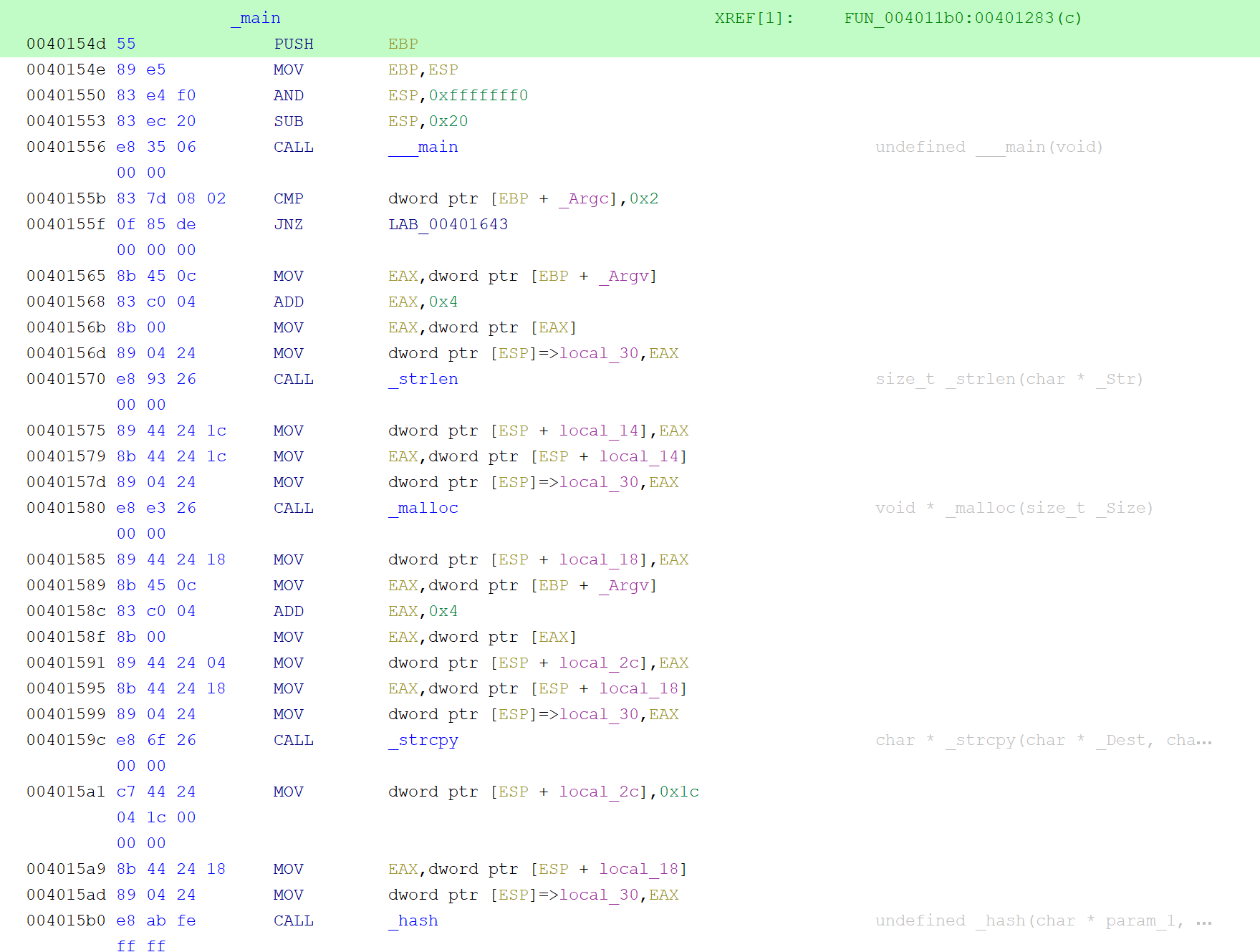 Solving a simple Windows Crackme