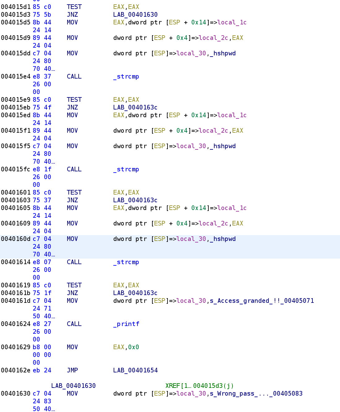 Solving a simple Windows Crackme