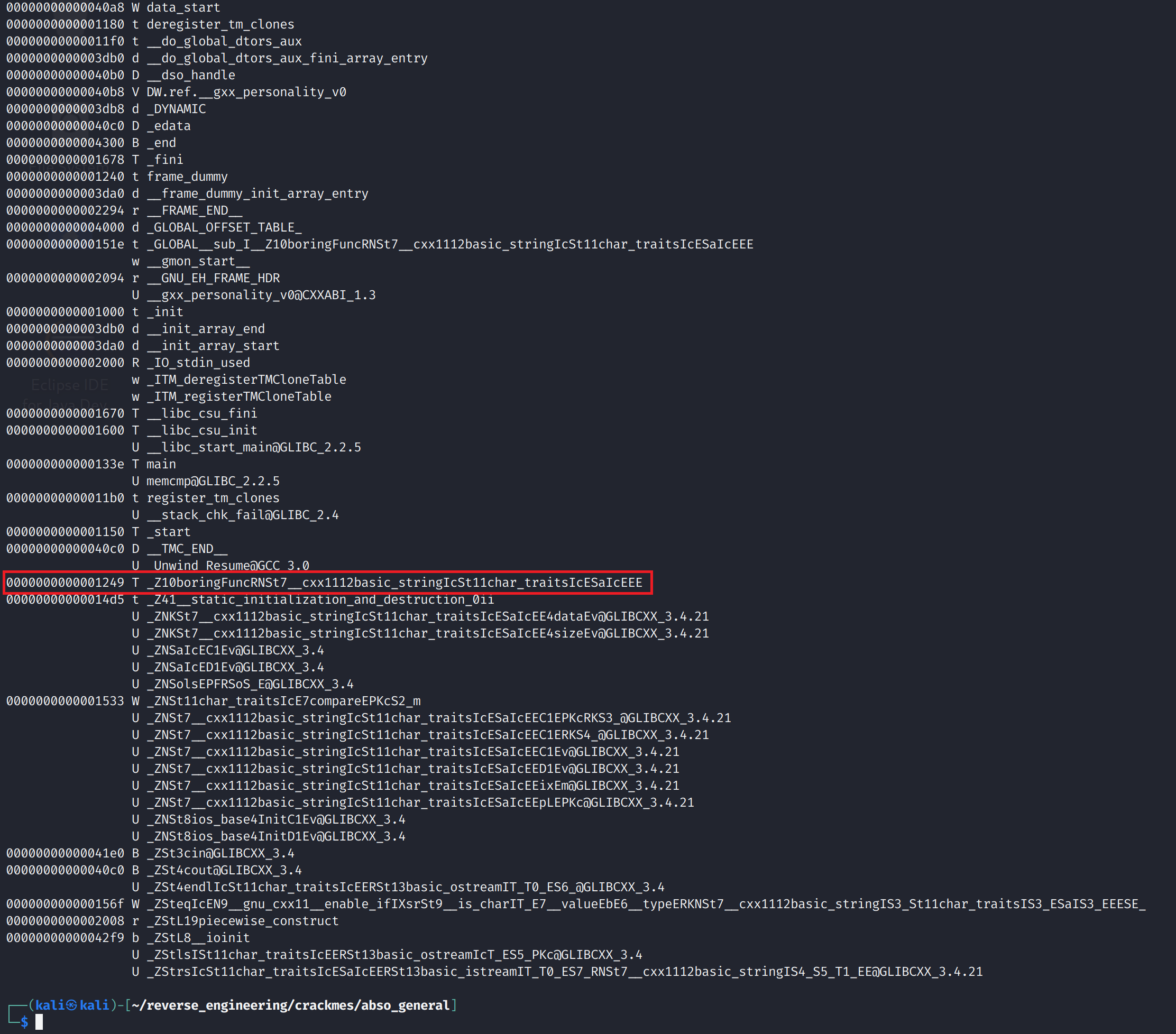 Solving a Simple C++ Crackme