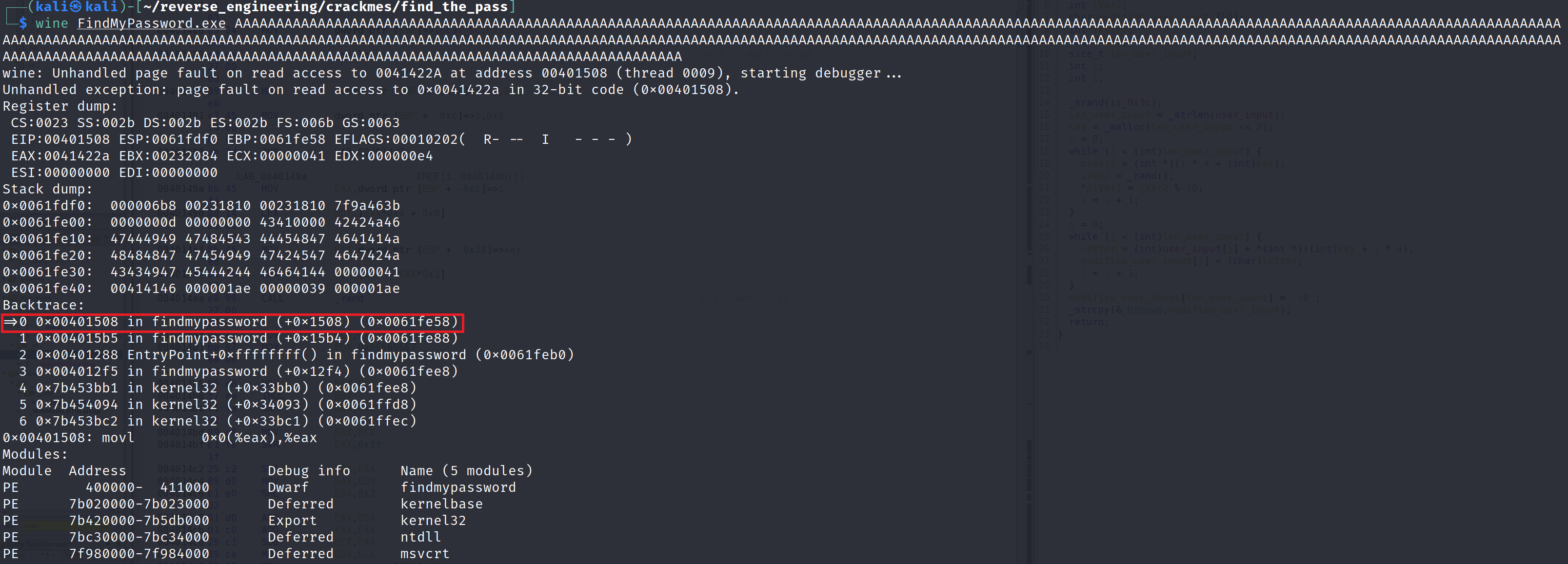Solving a simple Windows Crackme