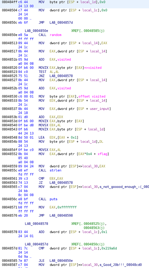 Reverse Engineering Challenge Can You See Me